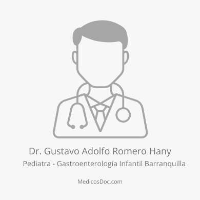 Dr. Gustavo Adolfo Romero Hany Pediatra Barranquilla
